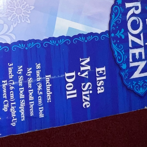 Disney | Toys | Elsa My Size Doll 3 Foot Elsa 24 | Poshmark